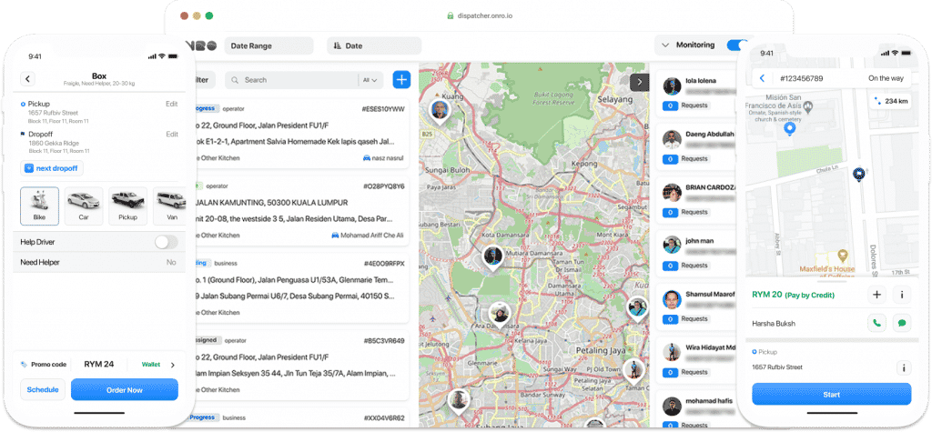 Order Management - Last Mile Delivery Software | Onro