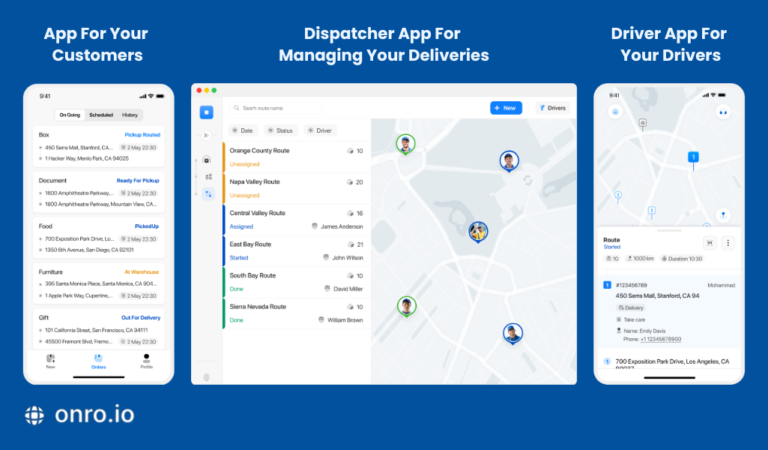 Delivery App For Small Business - Onro