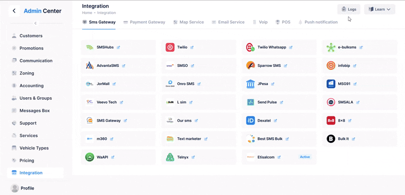 Enhanced Integration & Communication Monitoring & New SMS Provider